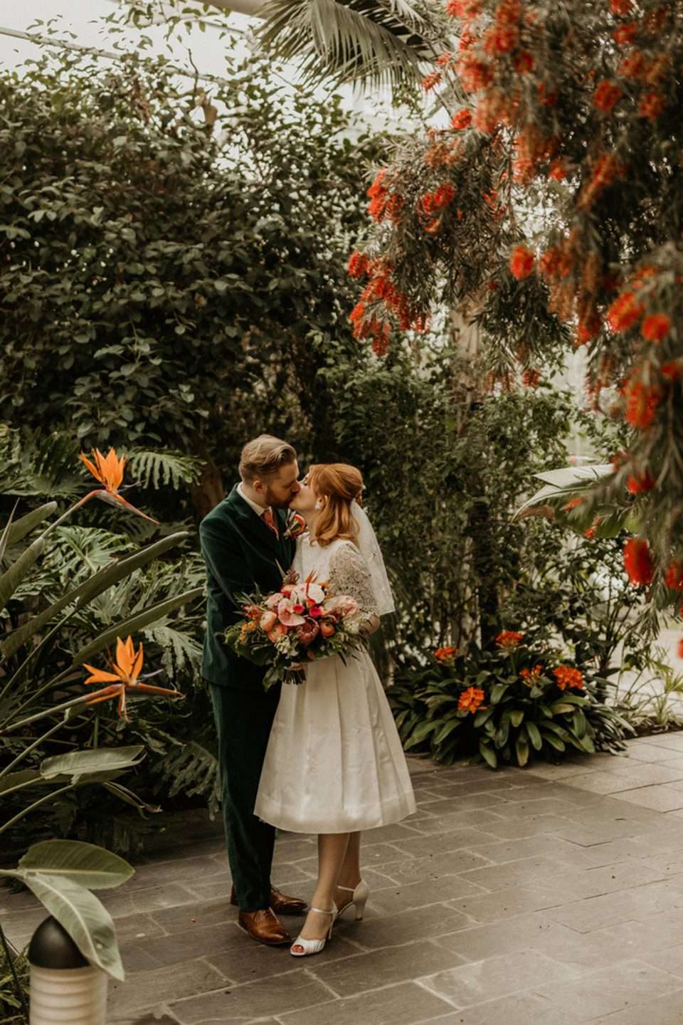 Sixties Inspired Tropical Tiki Wedding · Rock n Roll Bride