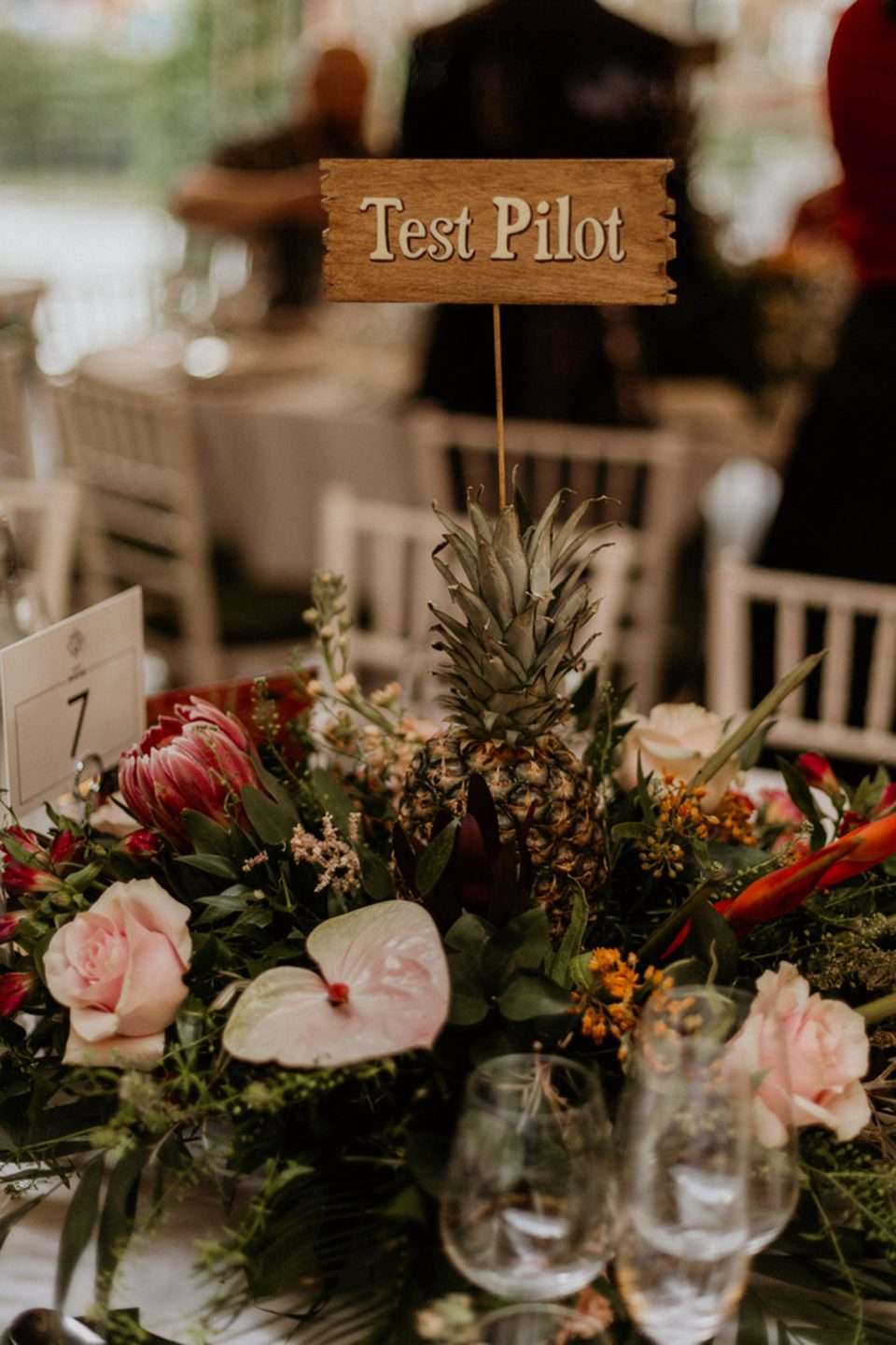 Sixties Inspired Tropical Tiki Wedding · Rock n Roll Bride