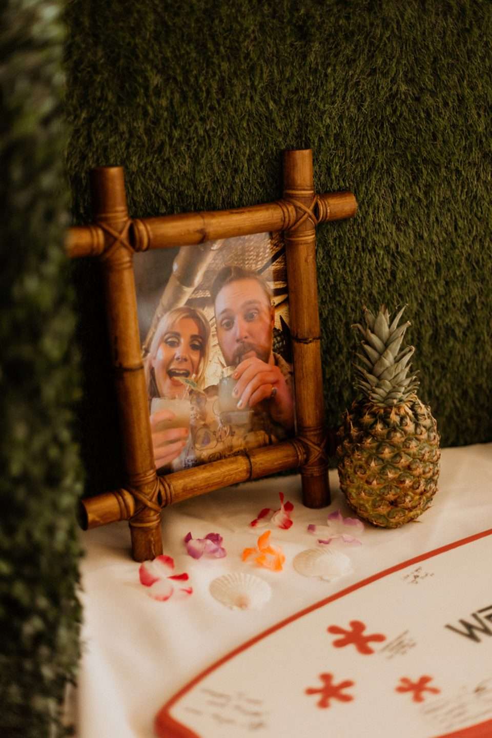 Sixties Inspired Tropical Tiki Wedding · Rock n Roll Bride