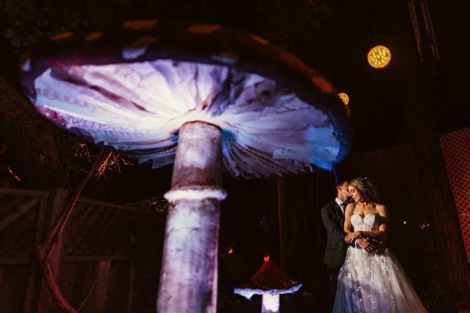 Fairytale meets Macabre Wonderland Wedding · Rock n Roll Bride
