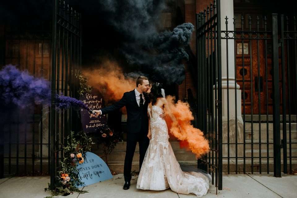 Styling a Luxe Halloween Wedding · Rock n Roll Bride