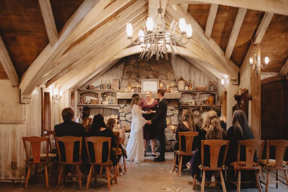 Destination Wedding at the Hobbiton Movie Set · Rock n Roll Bride