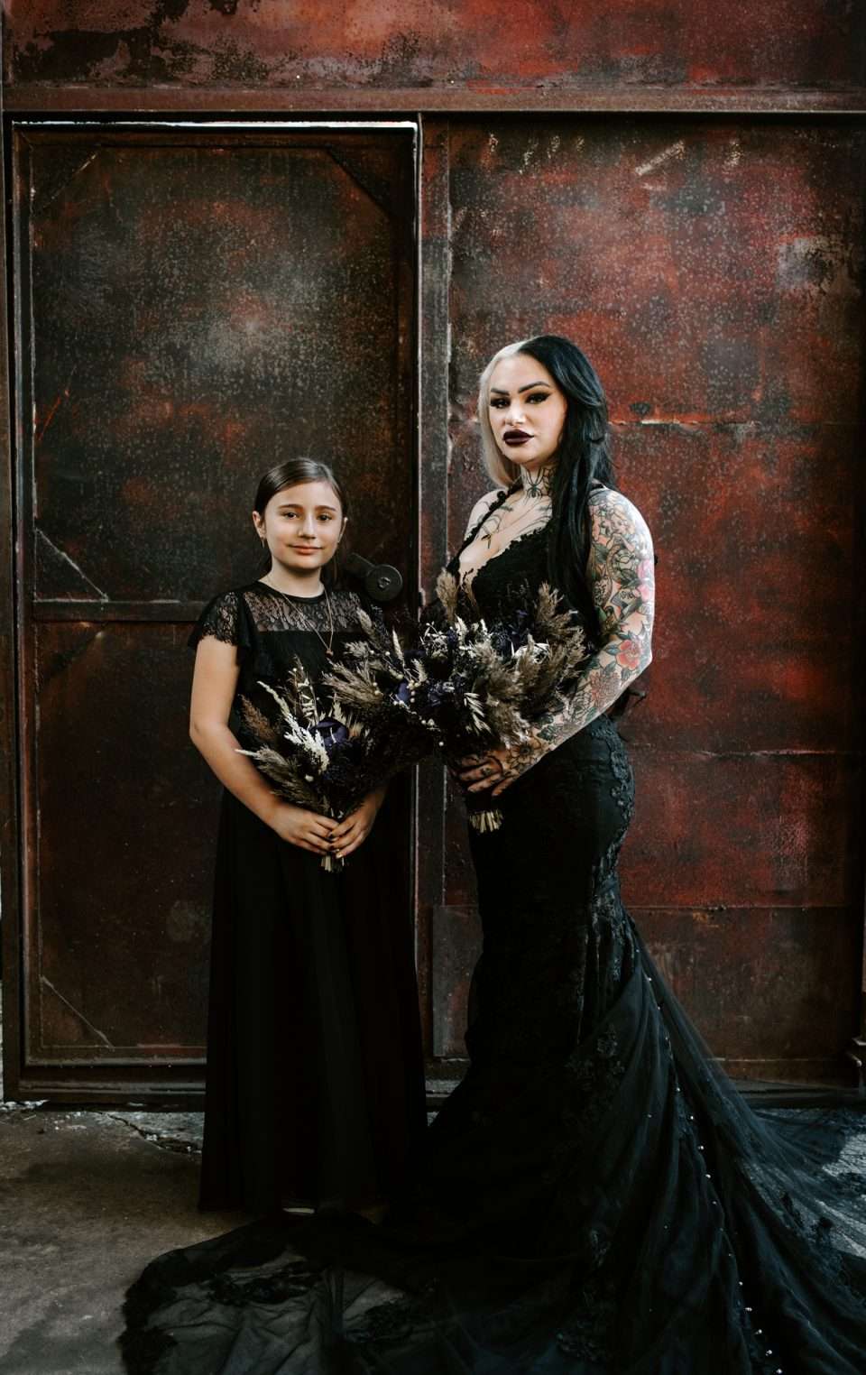 Gothic Micro Wedding on an October Full Moon · Rock n Roll Bride