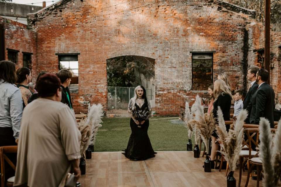 Gothic Micro Wedding on an October Full Moon · Rock n Roll Bride