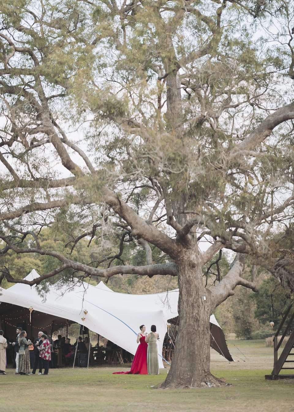Australian Bush Wedding with the Bride in Red · Rock n Roll Bride