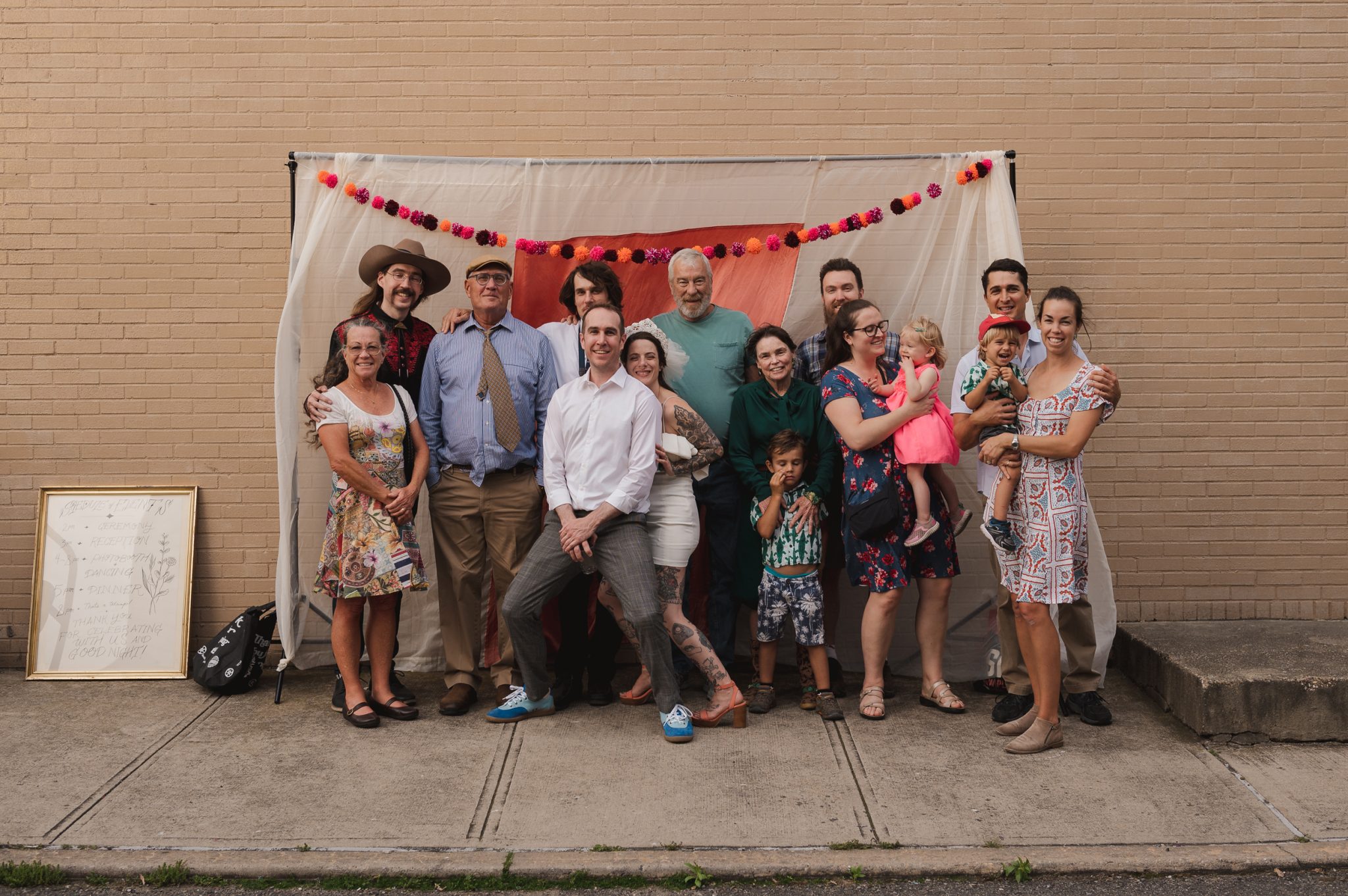 Brooklyn Backyard Community Wedding · Rock n Roll Bride