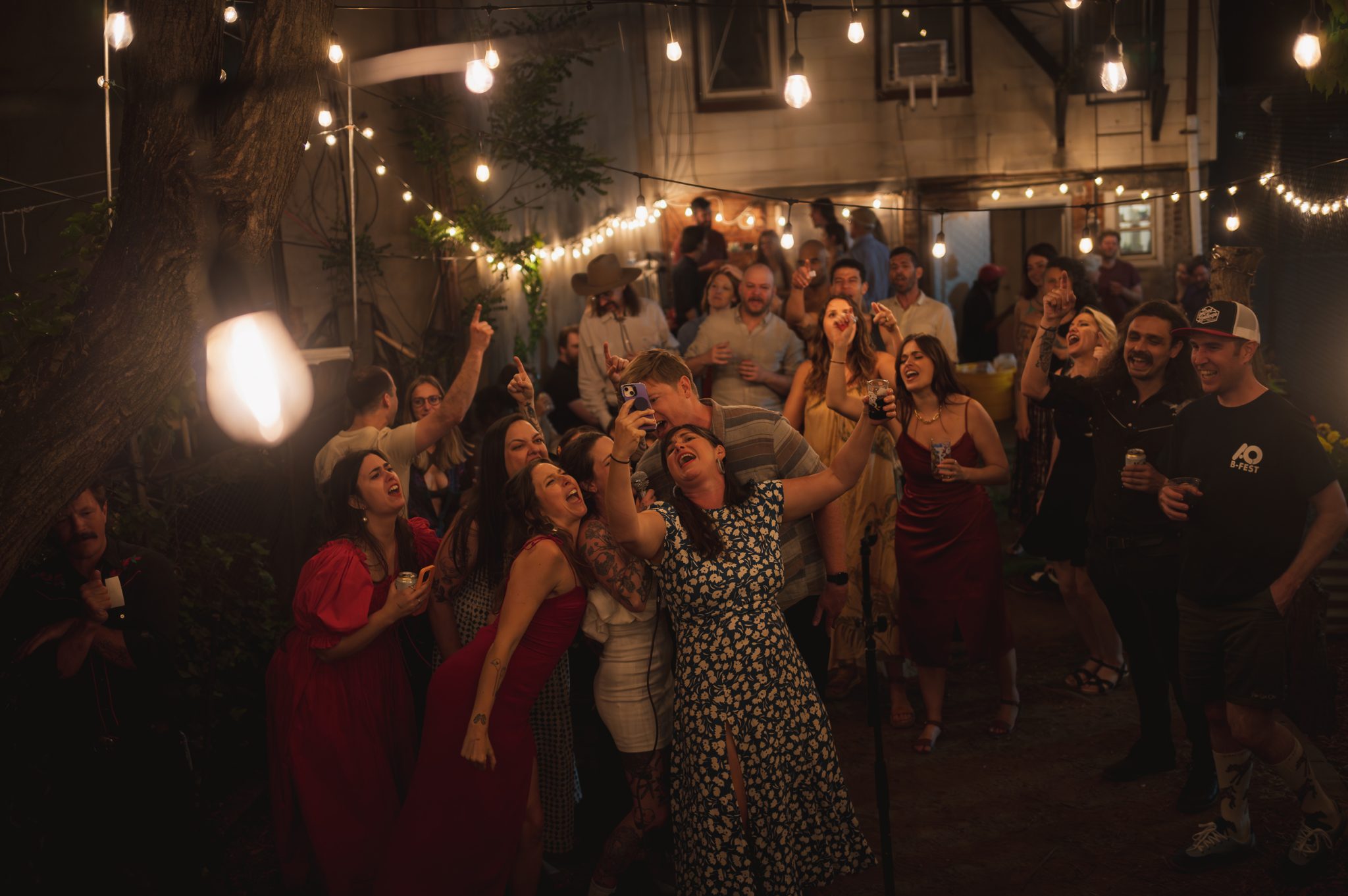 Brooklyn Backyard Community Wedding · Rock n Roll Bride