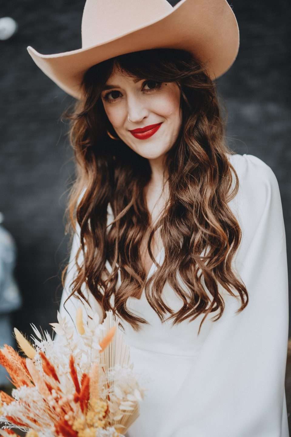 70s Retro Meets Country Western at The Old Coal Yard · Rock n Roll Bride