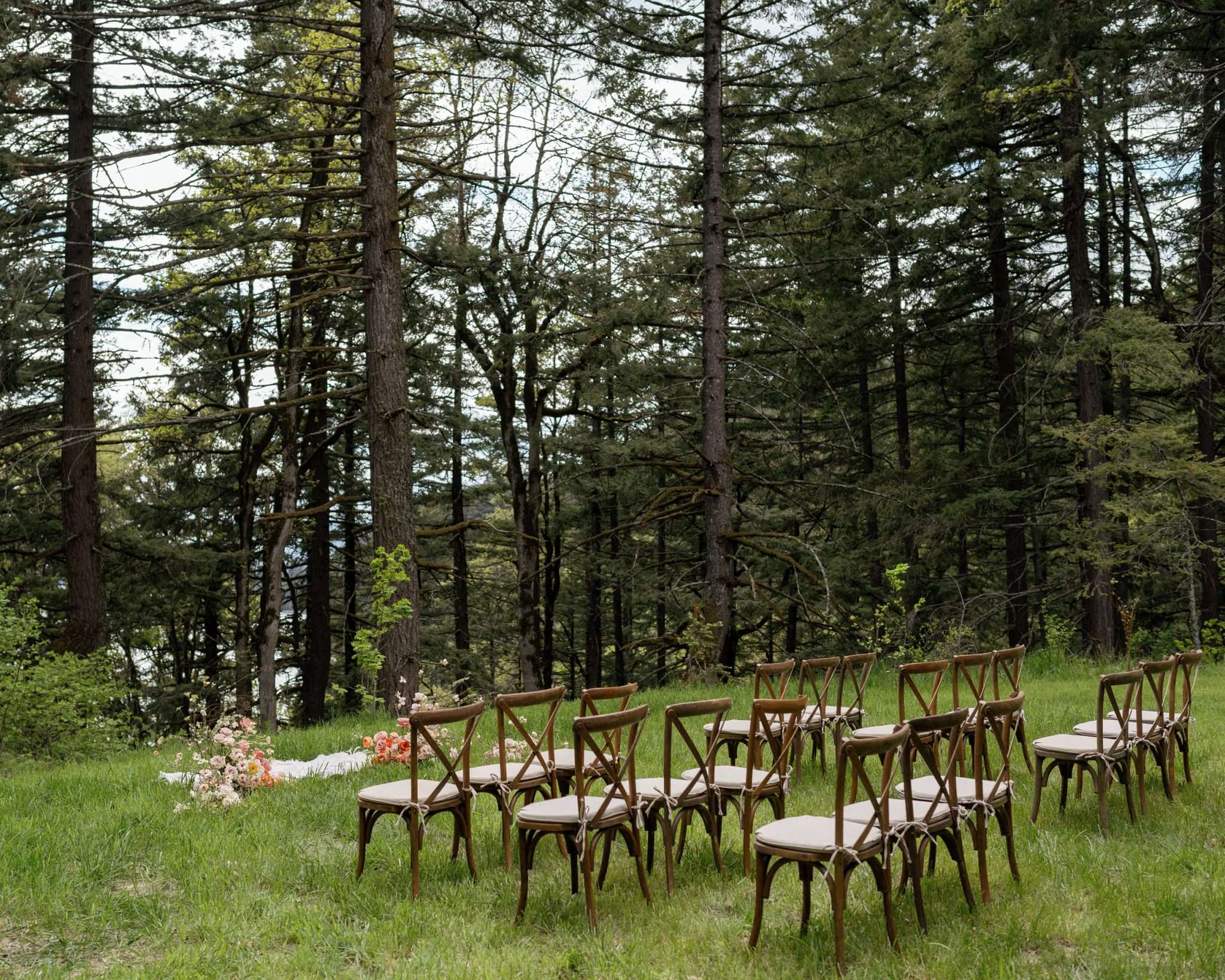 Dreamy, Mythical Forest Micro Wedding with Private Vows · Rock n Roll Bride