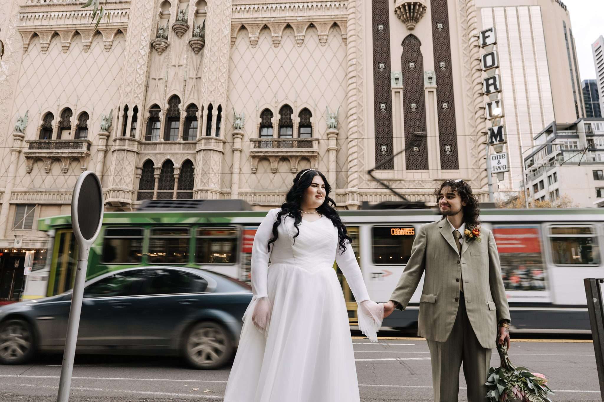 Personal, Thrifted Wedding with Lots of Greenery & Vintage Charm · Rock ...