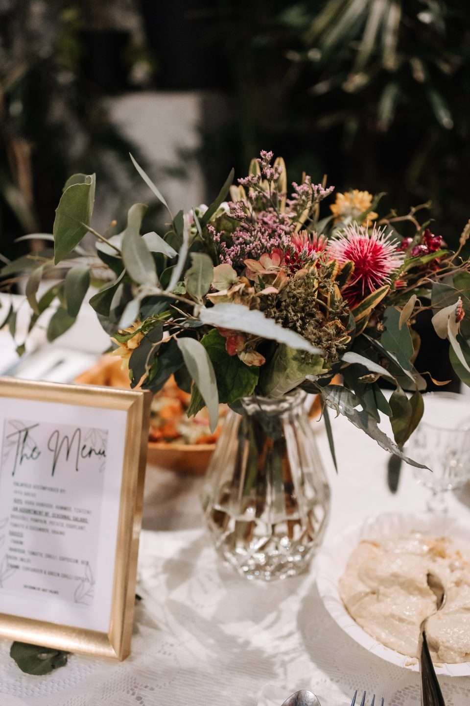 Personal, Thrifted Wedding with Lots of Greenery & Vintage Charm · Rock ...