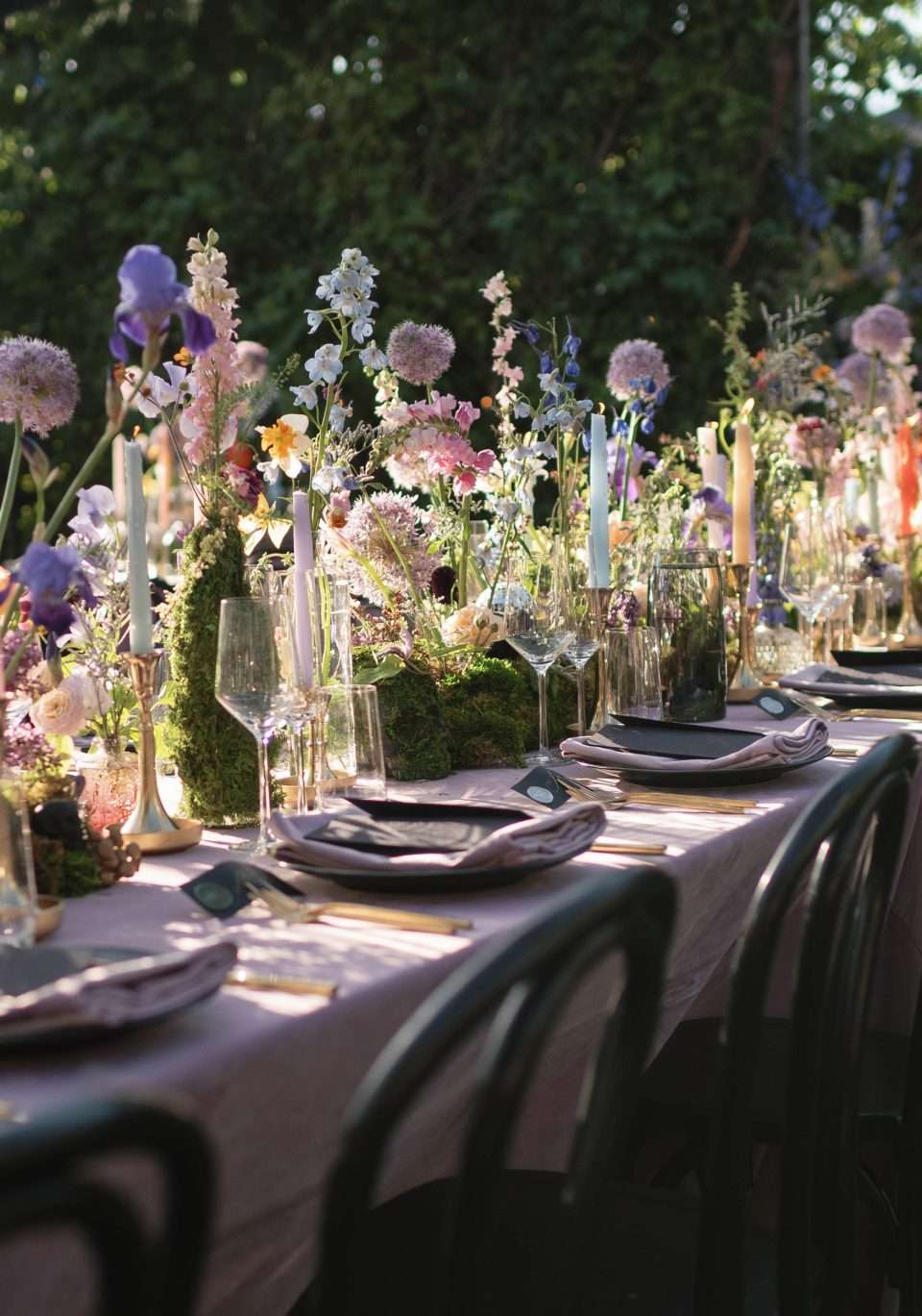 Faerie Garden Gothic Disco Wedding with an Edgar Allen Poe Impersonator ...