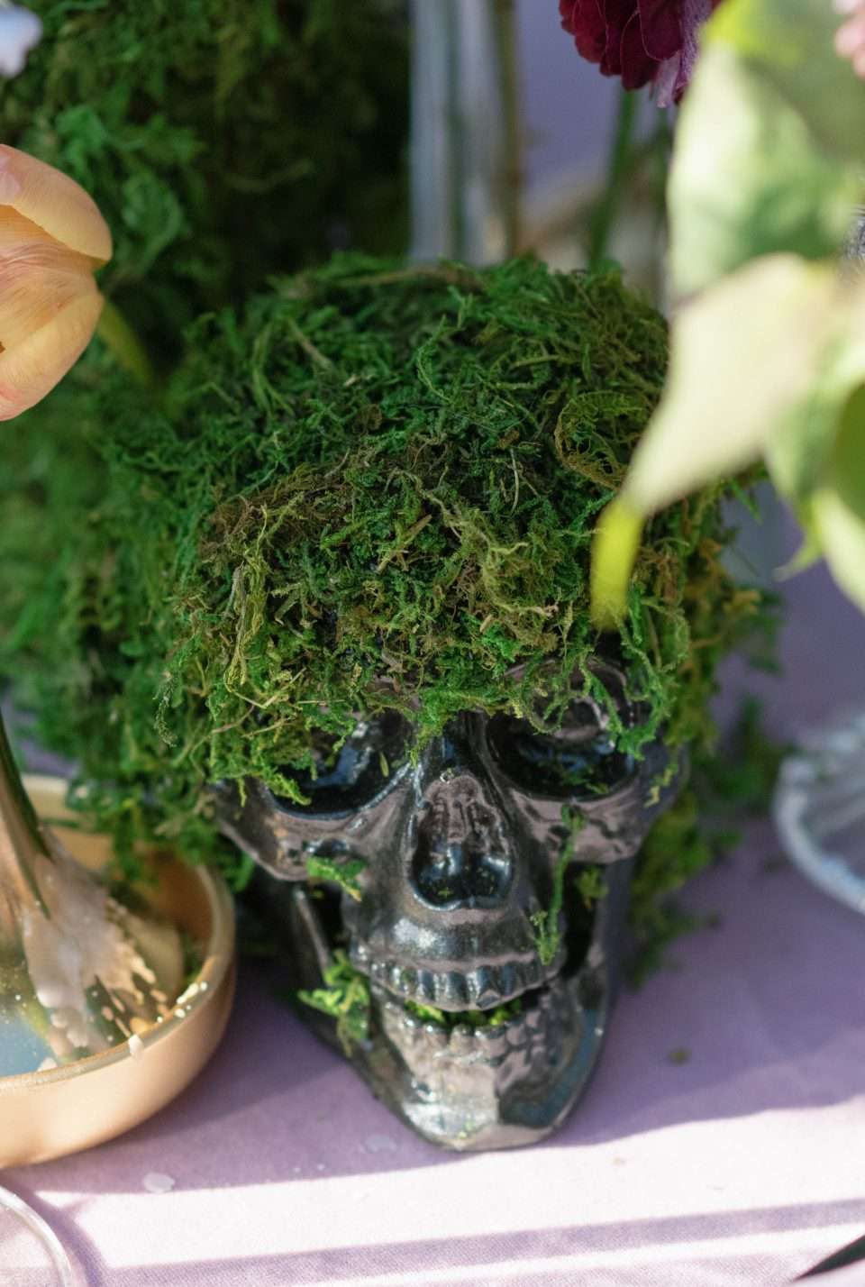 Faerie Garden Gothic Disco Wedding with an Edgar Allen Poe Impersonator ...