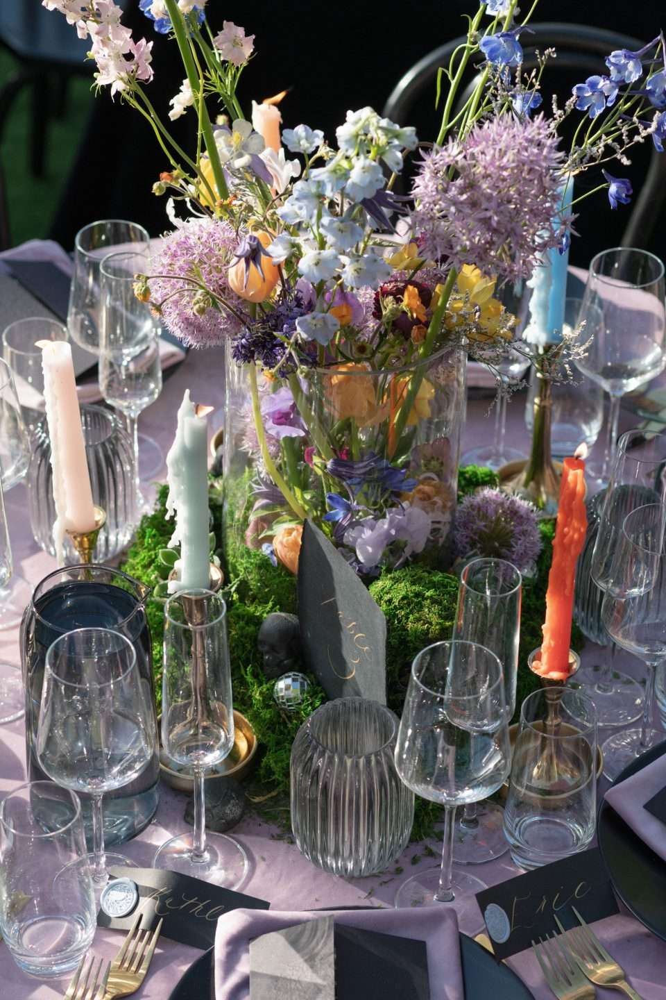 Faerie Garden Gothic Disco Wedding with an Edgar Allen Poe Impersonator ...
