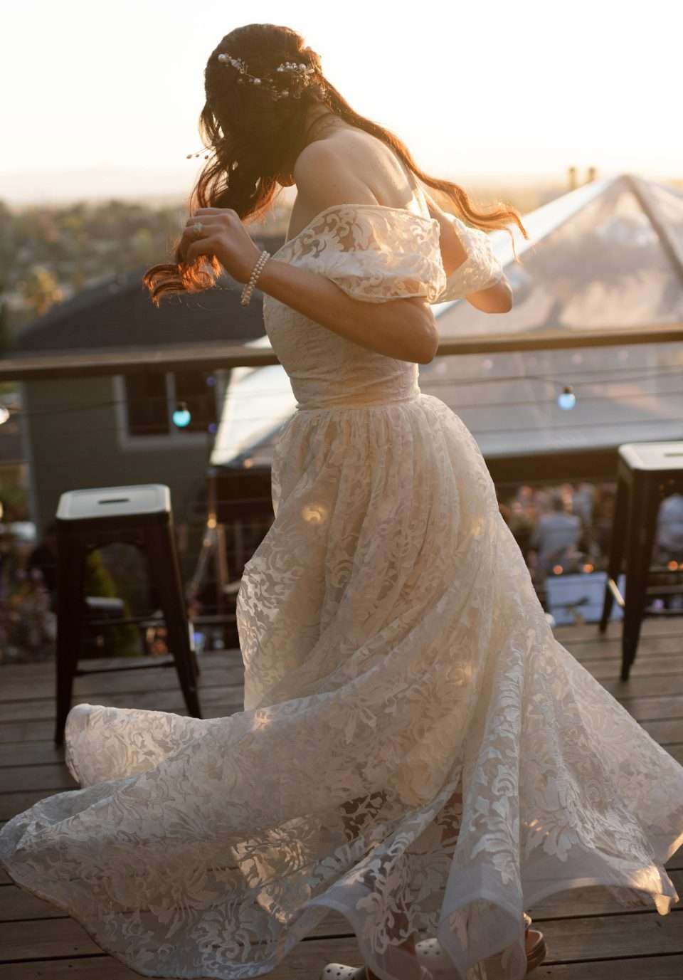 Faerie Garden Gothic Disco Wedding with an Edgar Allen Poe Impersonator ...