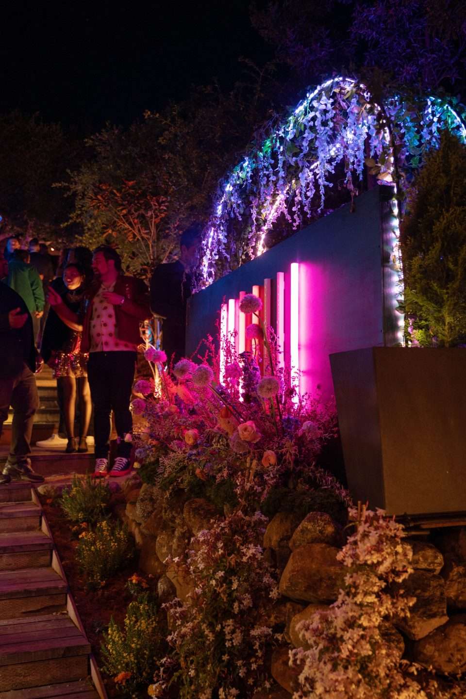 Faerie Garden Gothic Disco Wedding with an Edgar Allen Poe Impersonator ...