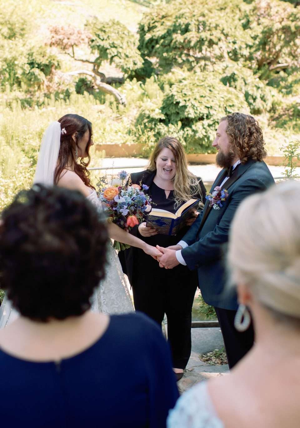 Faerie Garden Gothic Disco Wedding with an Edgar Allen Poe Impersonator ...