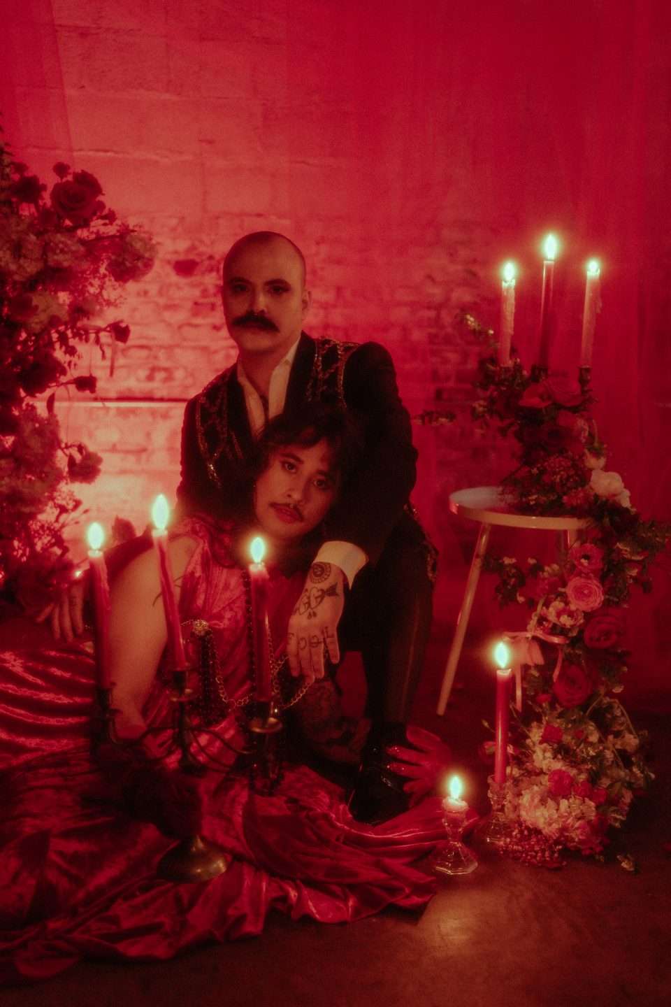 Luxury Vampire Themed Inclusive Wedding Shoot · Rock n Roll Bride