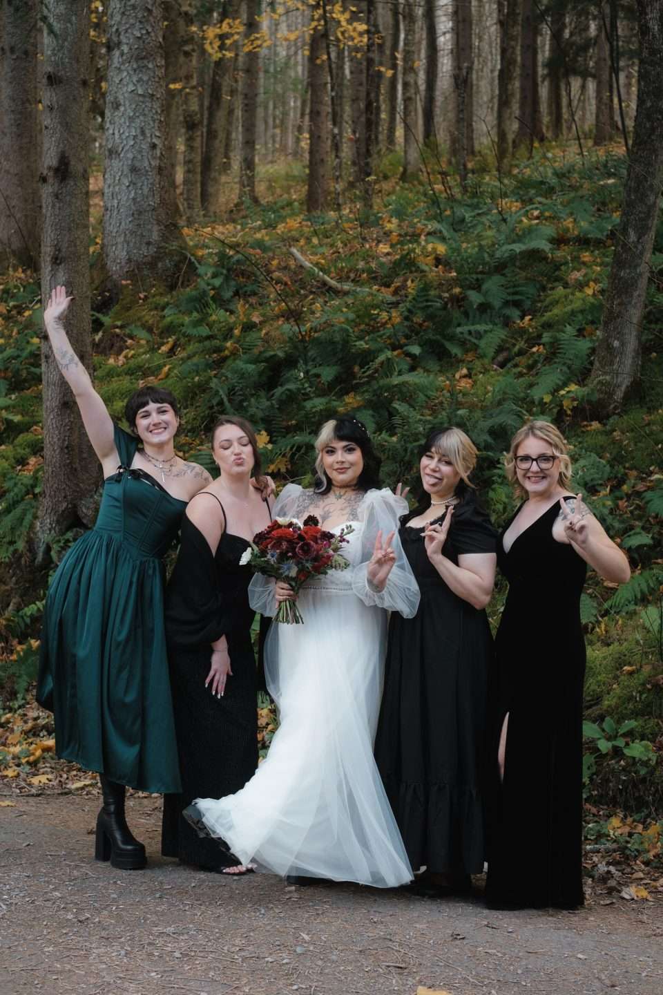 Moody November Wedding at a Gothic New York Mansion · Rock n Roll Bride
