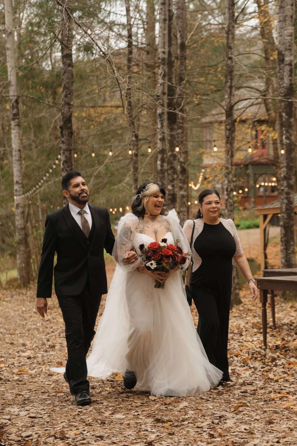 Moody November Wedding at a Gothic New York Mansion · Rock n Roll Bride