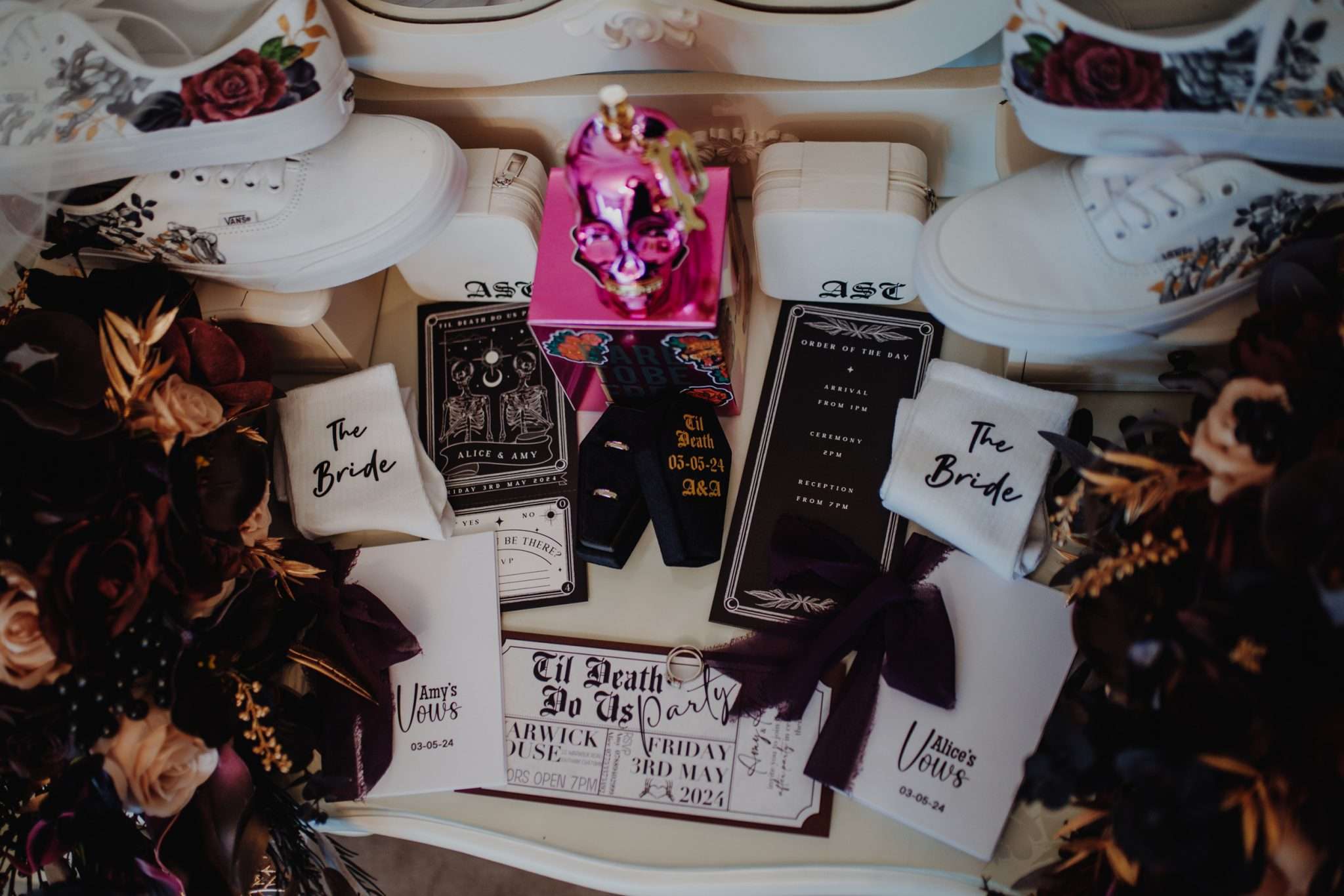 Alternative, DIY ‘Til Death Wedding · Rock n Roll Bride