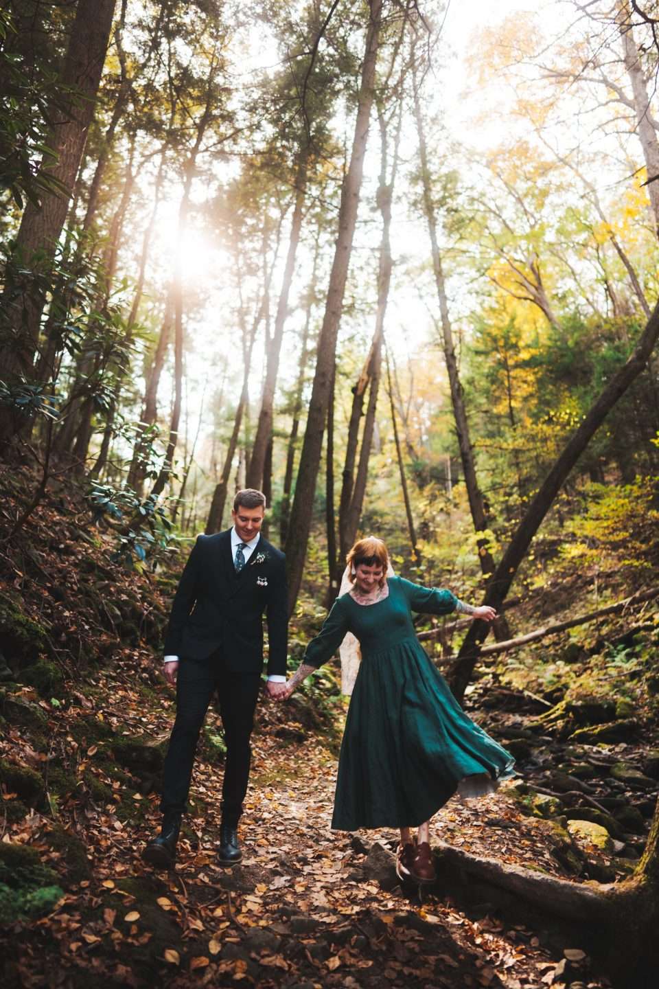 An Appalachian Hobbit Inspired Wedding with a Private Self-Uniting ...