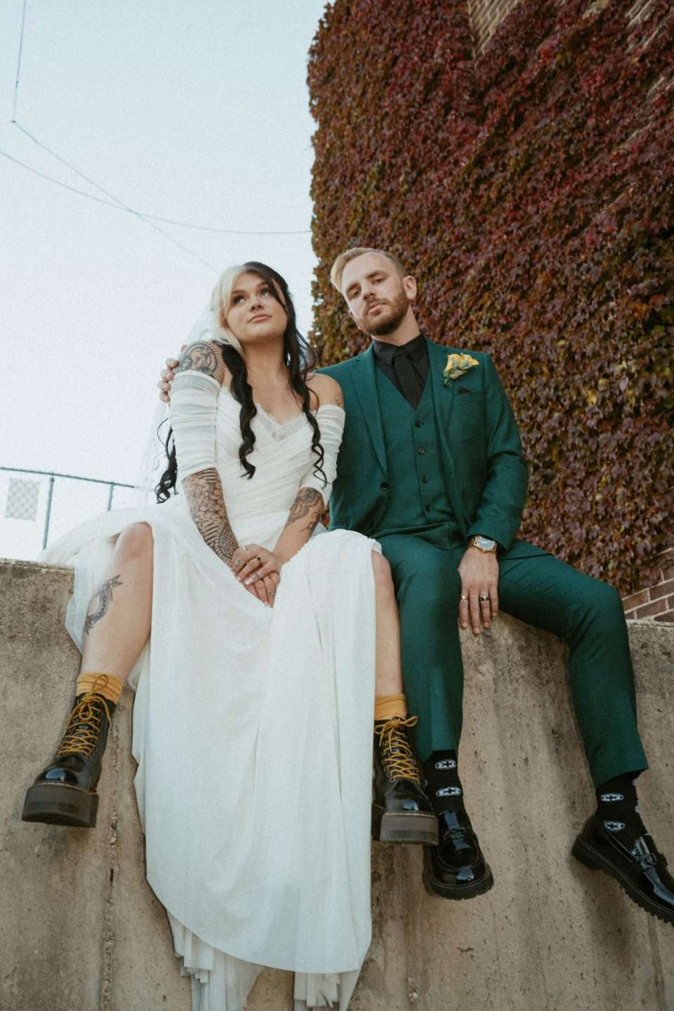 Celestial Autumn Emo Wedding · Rock n Roll Bride