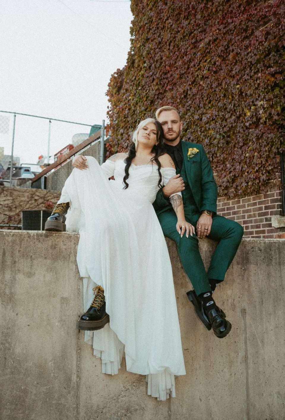 Celestial Autumn Emo Wedding · Rock n Roll Bride