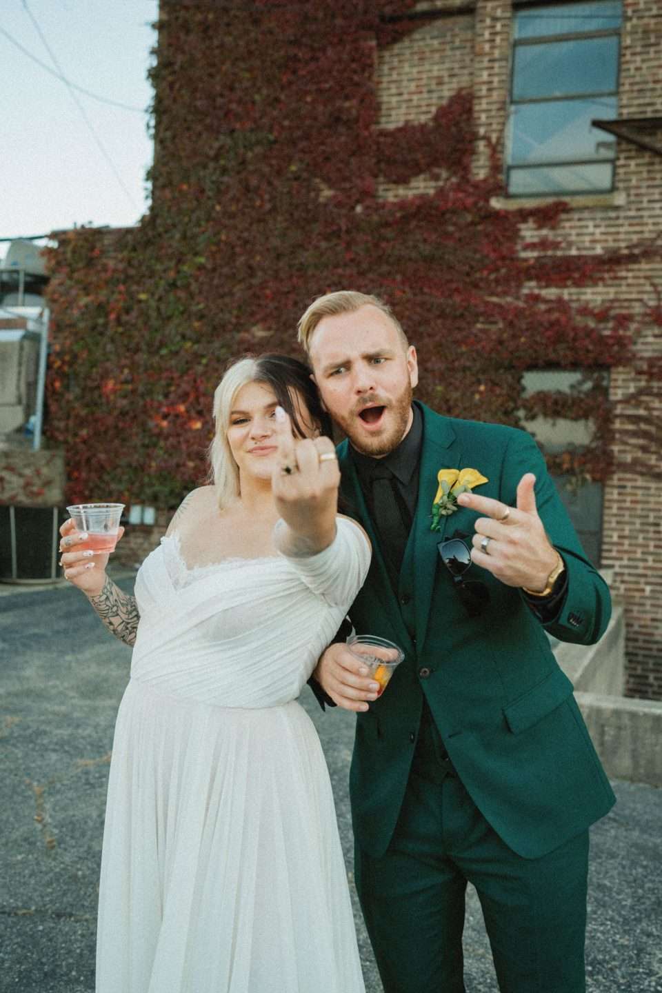 Celestial Autumn Emo Wedding · Rock n Roll Bride