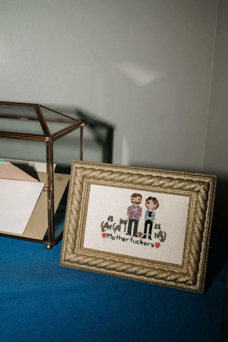 Moody Glam Minnesota Wedding with Cheese Toastie Tattoos · Rock n Roll ...