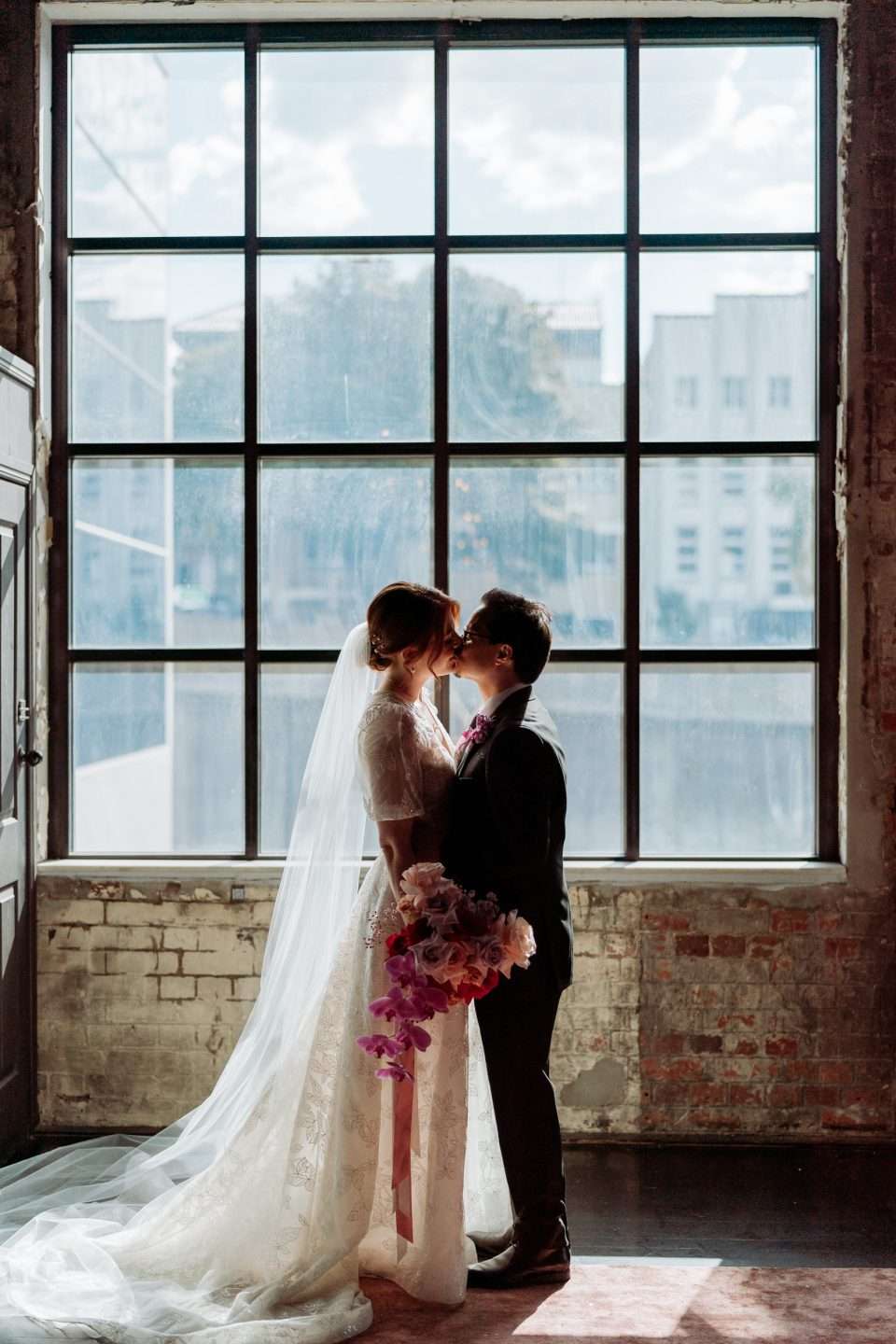 Colourful & Quirky Wedding at a Motorbike Repair Shop · Rock n Roll Bride