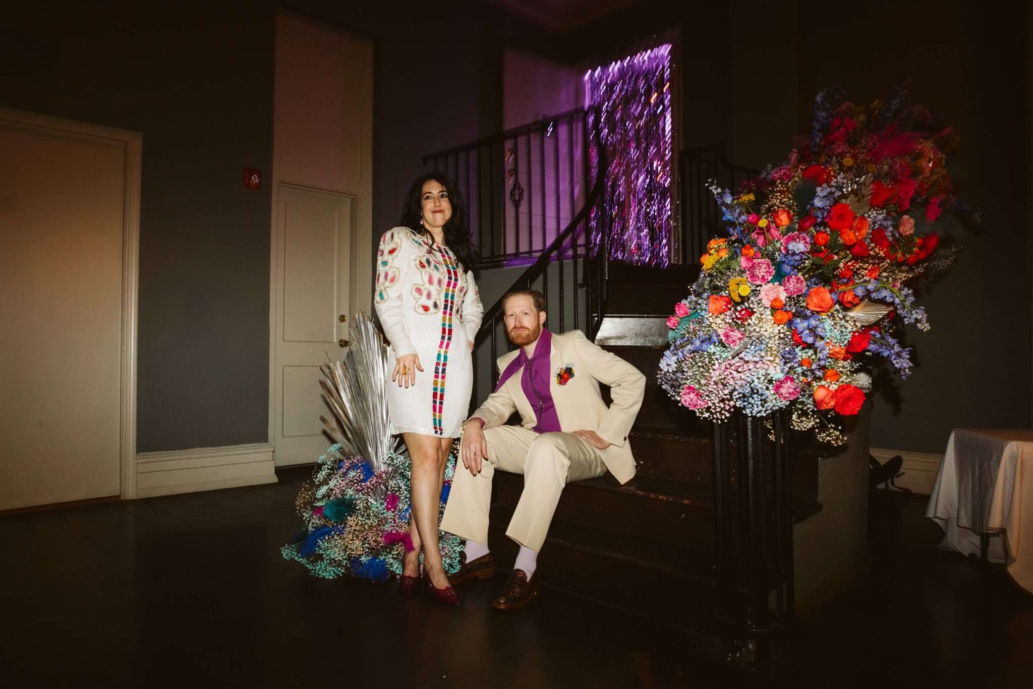 Kitsch, Tacky & Glittery Vintage Prom Wedding · Rock n Roll Bride