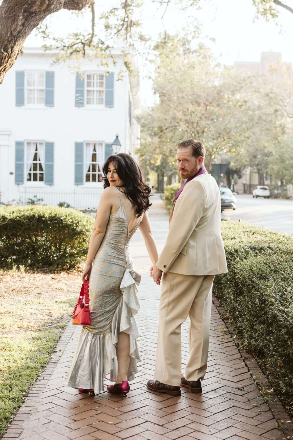 Kitsch, Tacky & Glittery Vintage Prom Wedding · Rock n Roll Bride