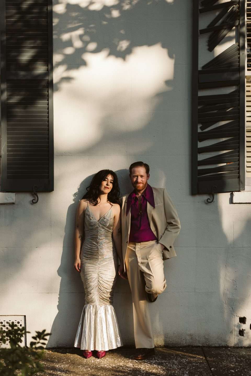 Kitsch, Tacky & Glittery Vintage Prom Wedding · Rock n Roll Bride