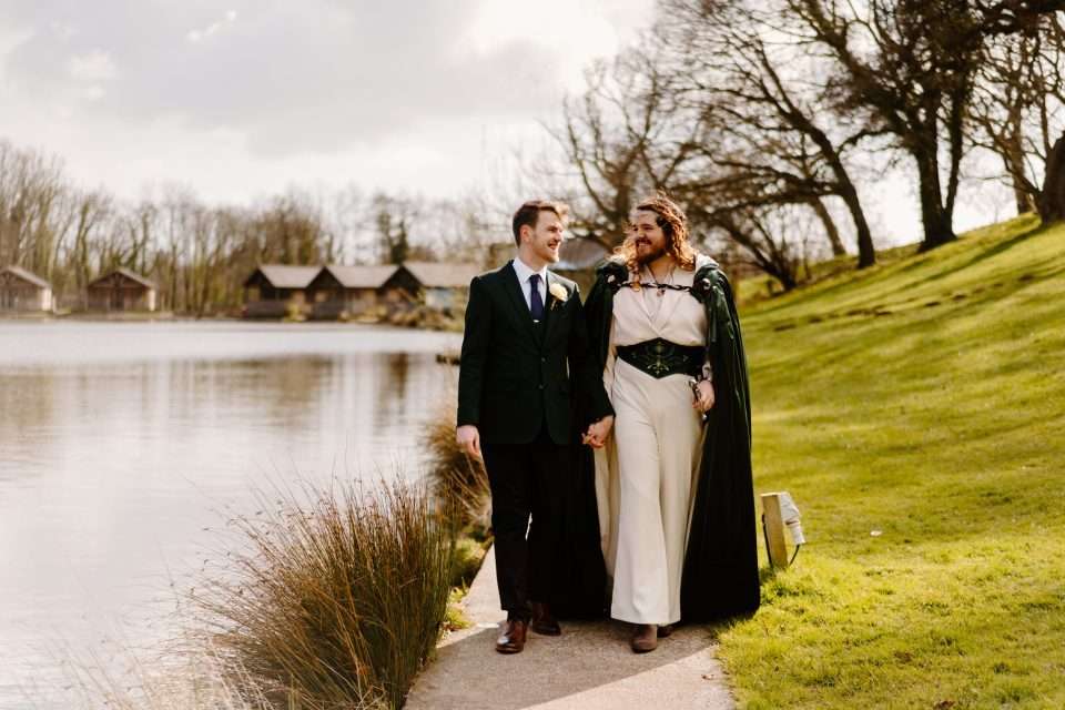 Fantasy Themed Bilingual Welsh Wedding · Rock n Roll Bride