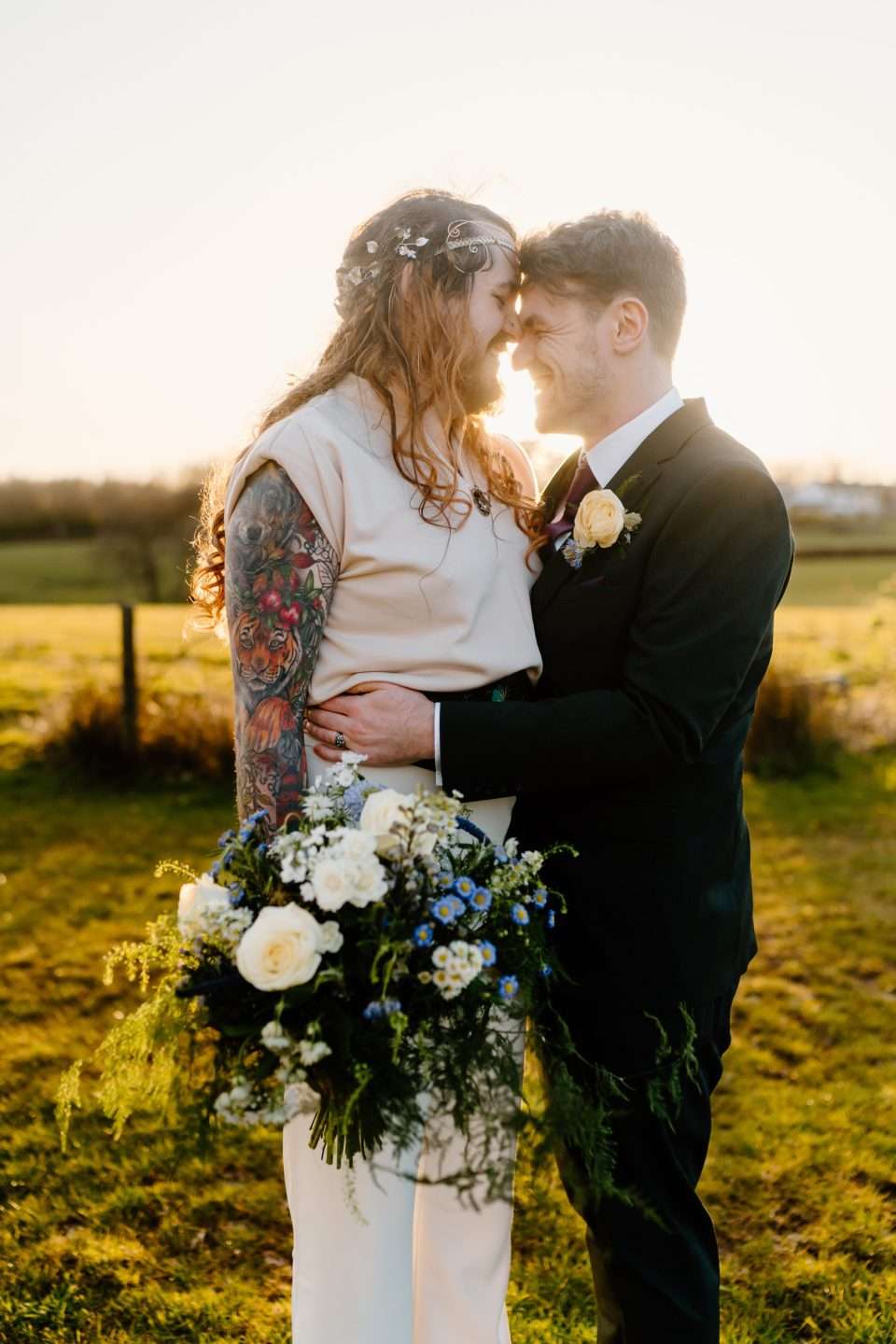 Fantasy Themed Bilingual Welsh Wedding · Rock n Roll Bride