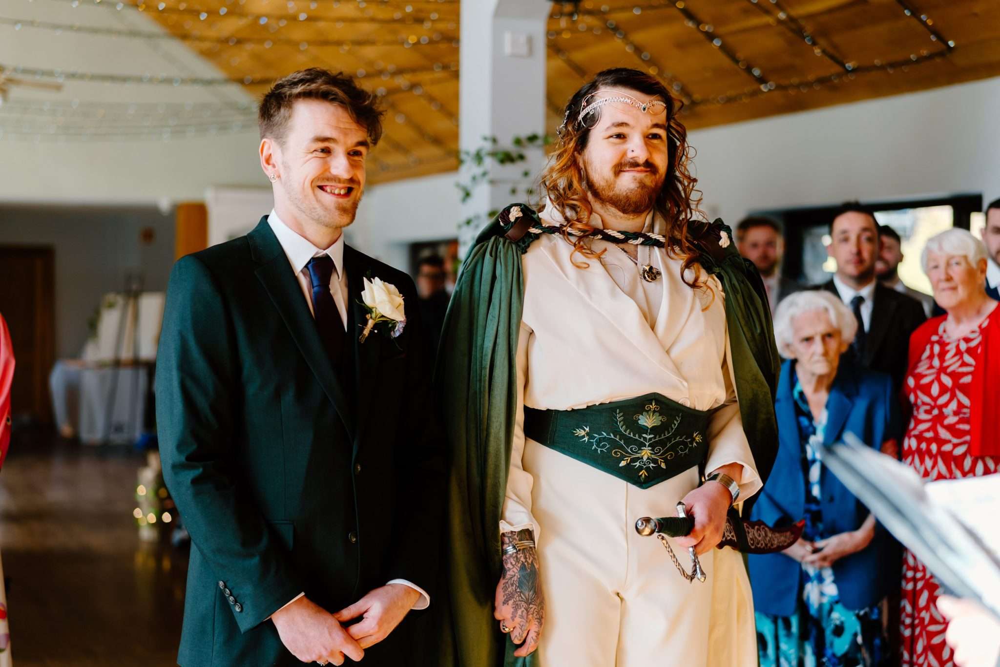 Fantasy Themed Bilingual Welsh Wedding · Rock n Roll Bride