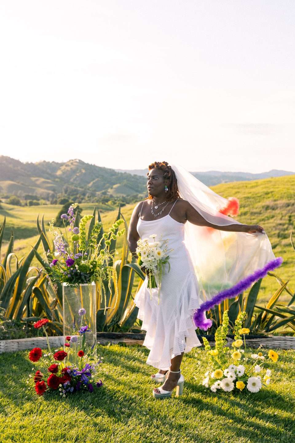 Teletubbies Themed Wedding Shoot · Rock n Roll Bride