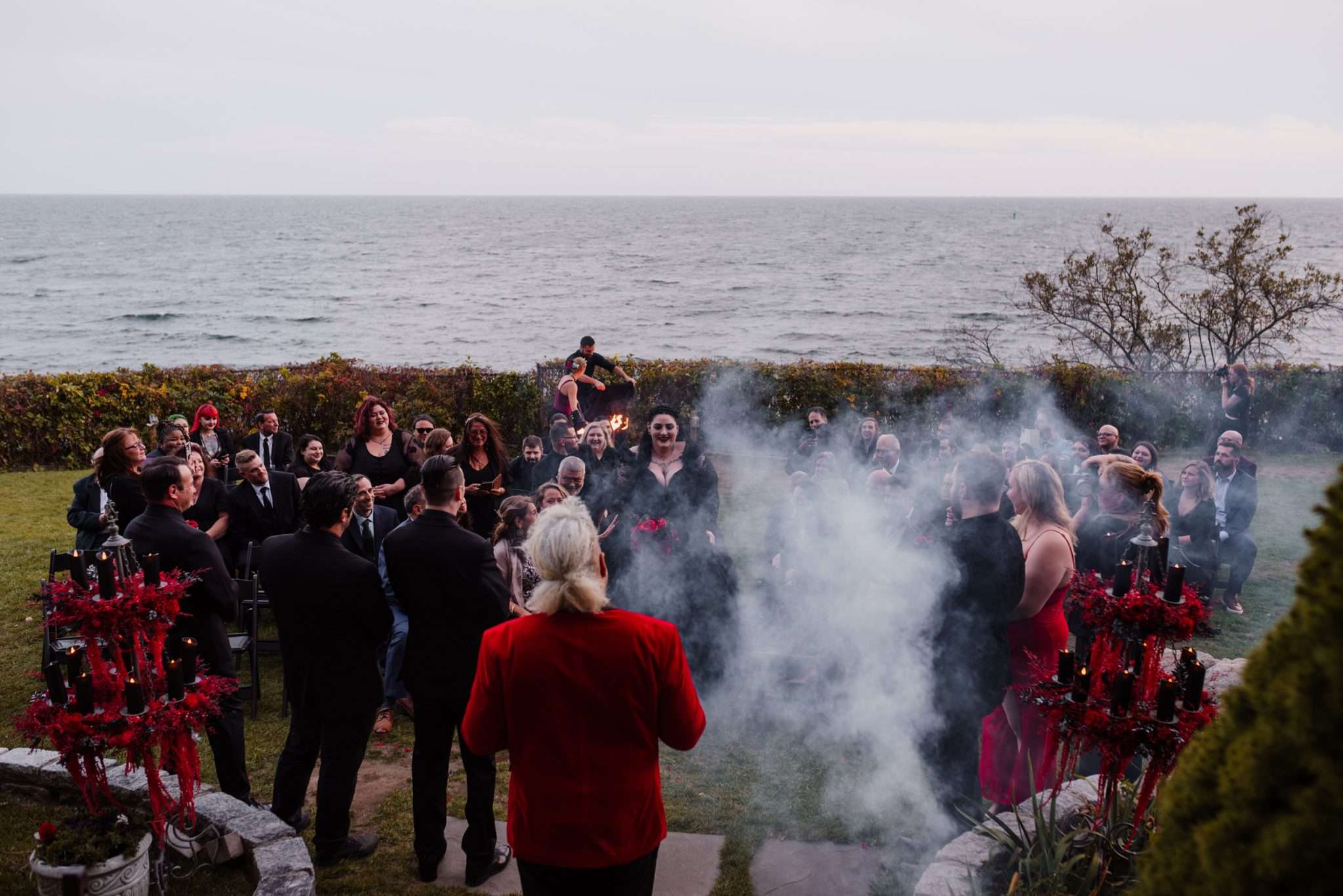 Luxurious Gothic Vampire Wedding in a Castle · Rock n Roll Bride