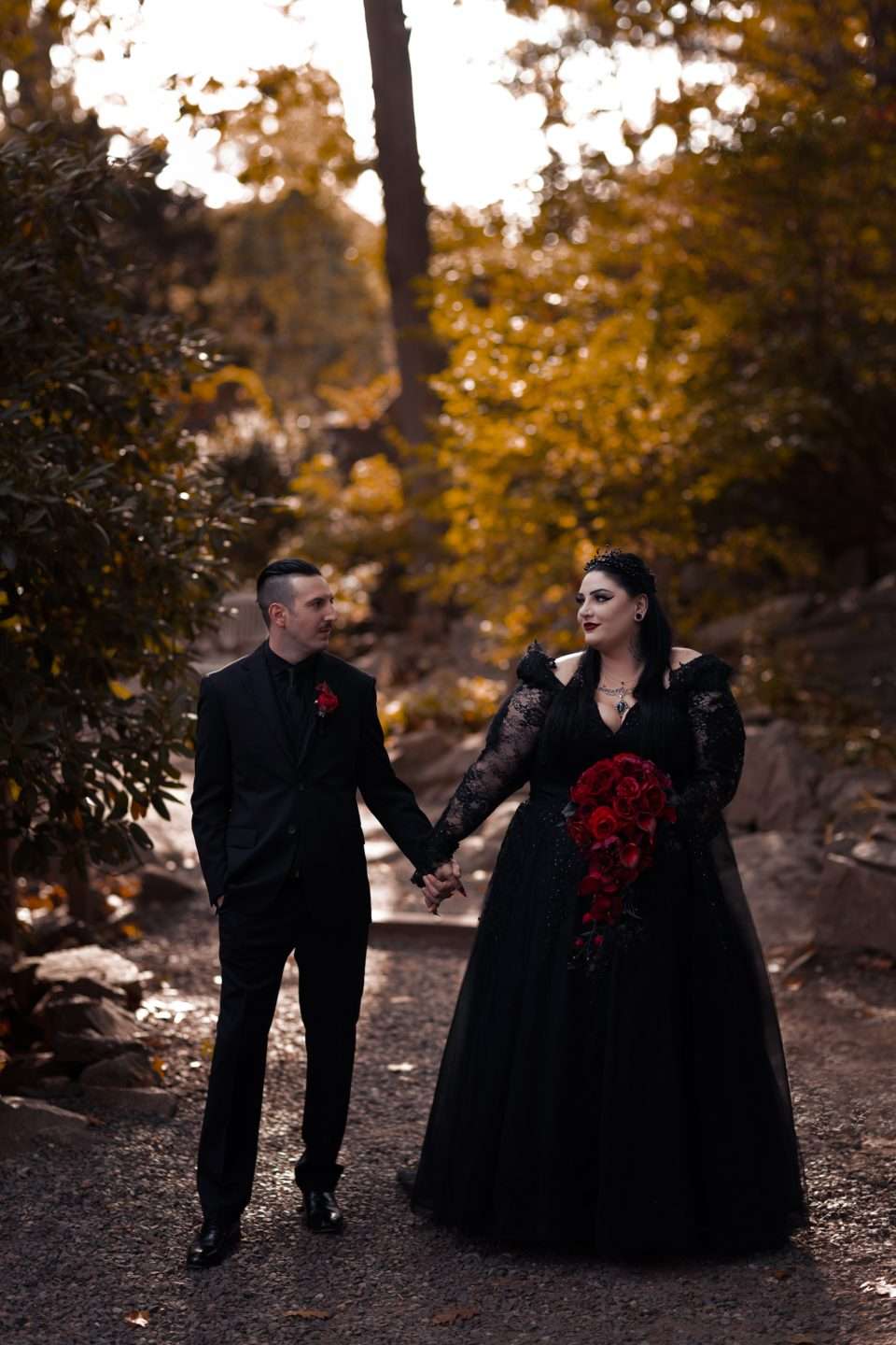 Luxurious Gothic Vampire Wedding in a Castle · Rock n Roll Bride