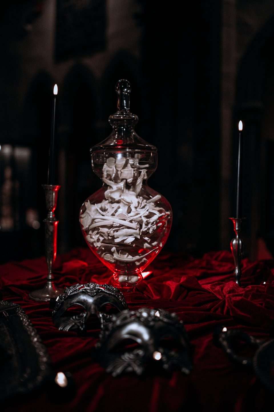 Luxurious Gothic Vampire Wedding in a Castle · Rock n Roll Bride