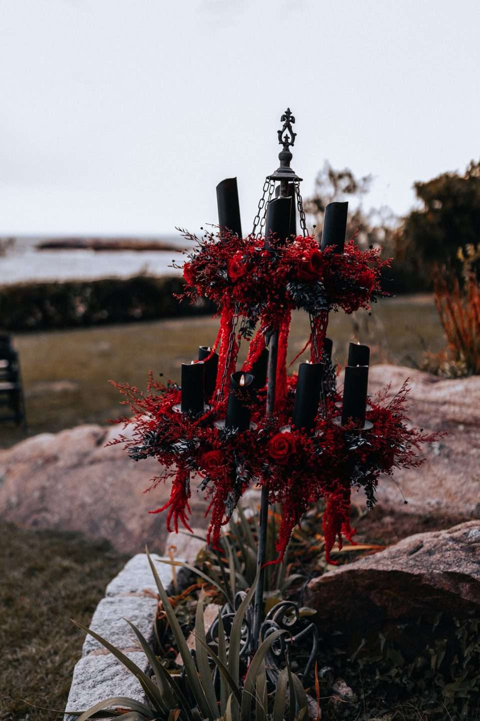Luxurious Gothic Vampire Wedding in a Castle · Rock n Roll Bride
