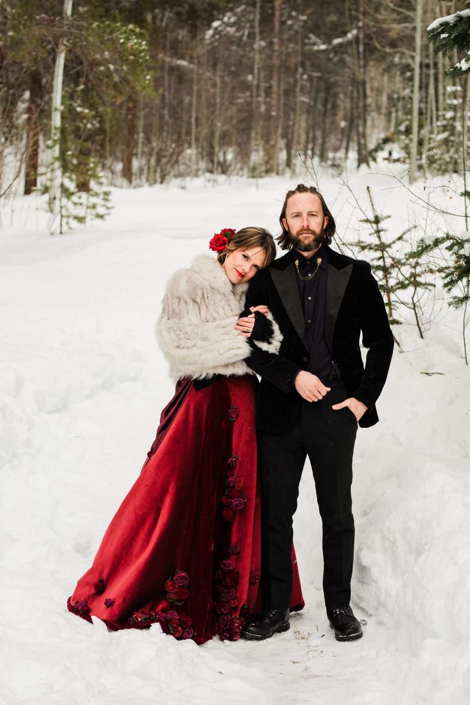 An Animist Wedding in the Snow · Rock n Roll Bride