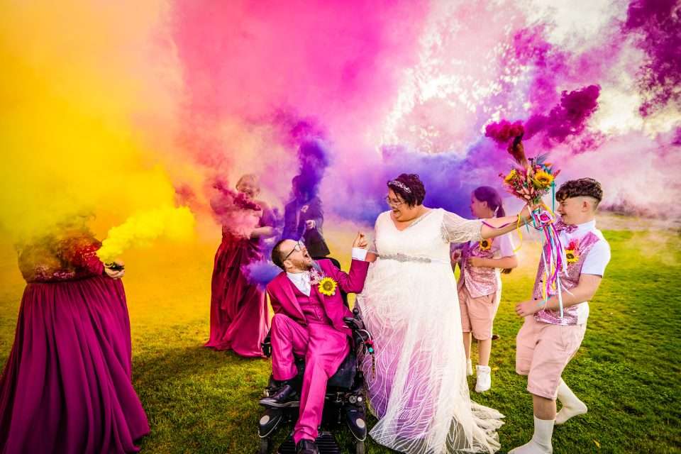 Loud, Proud & Colourful Wedding · Rock n Roll Bride