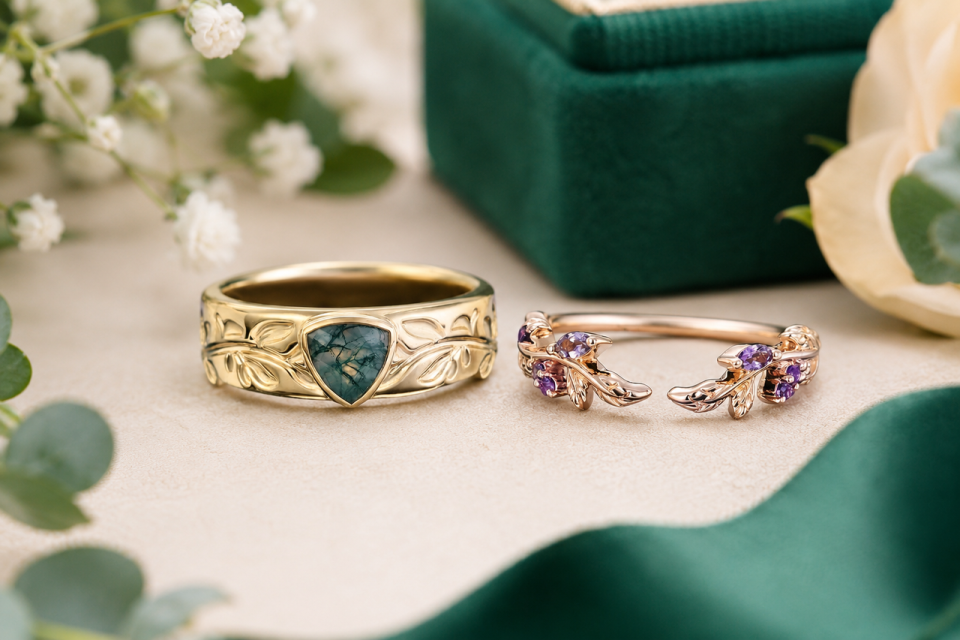 Non-Traditional Wedding Bands for Brides Who Hate Playing It Safe ...